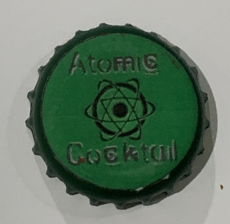 Fallout Atomic Cocktail Bottle Cap Pin - Etsy