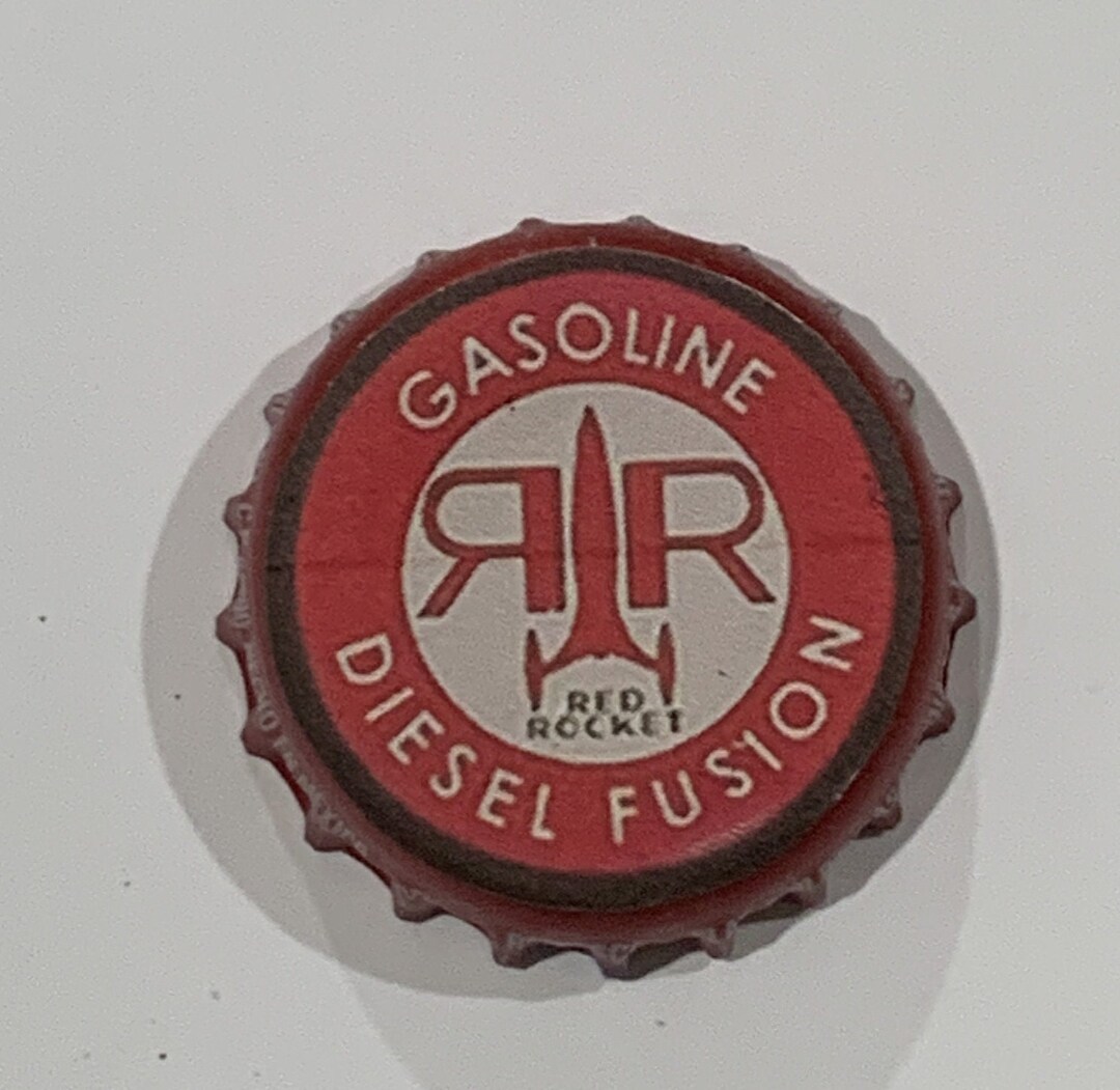 Fallout Red Rocket Truck Stop Bottle Cap Pin - Etsy