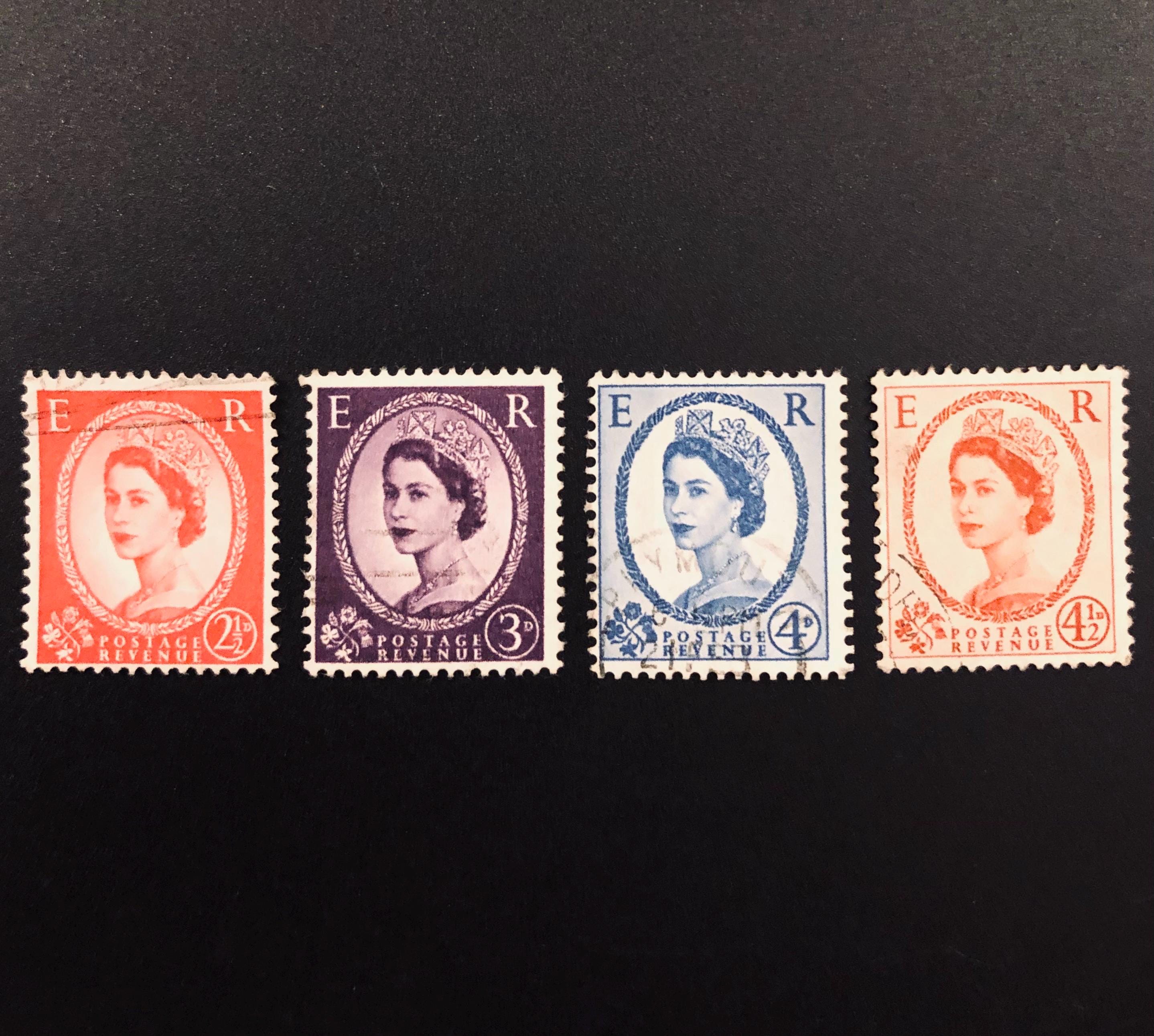 Queen Elizabeth II - Used Pre-decimal Stamps (1952-1971) This ...
