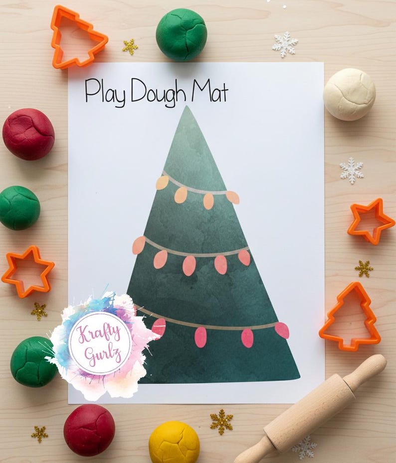 Woodland Wonders Play Dough Mats - Educational & Sensory Fun! - Etsy