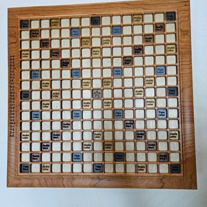 Scrabble Board - Etsy
