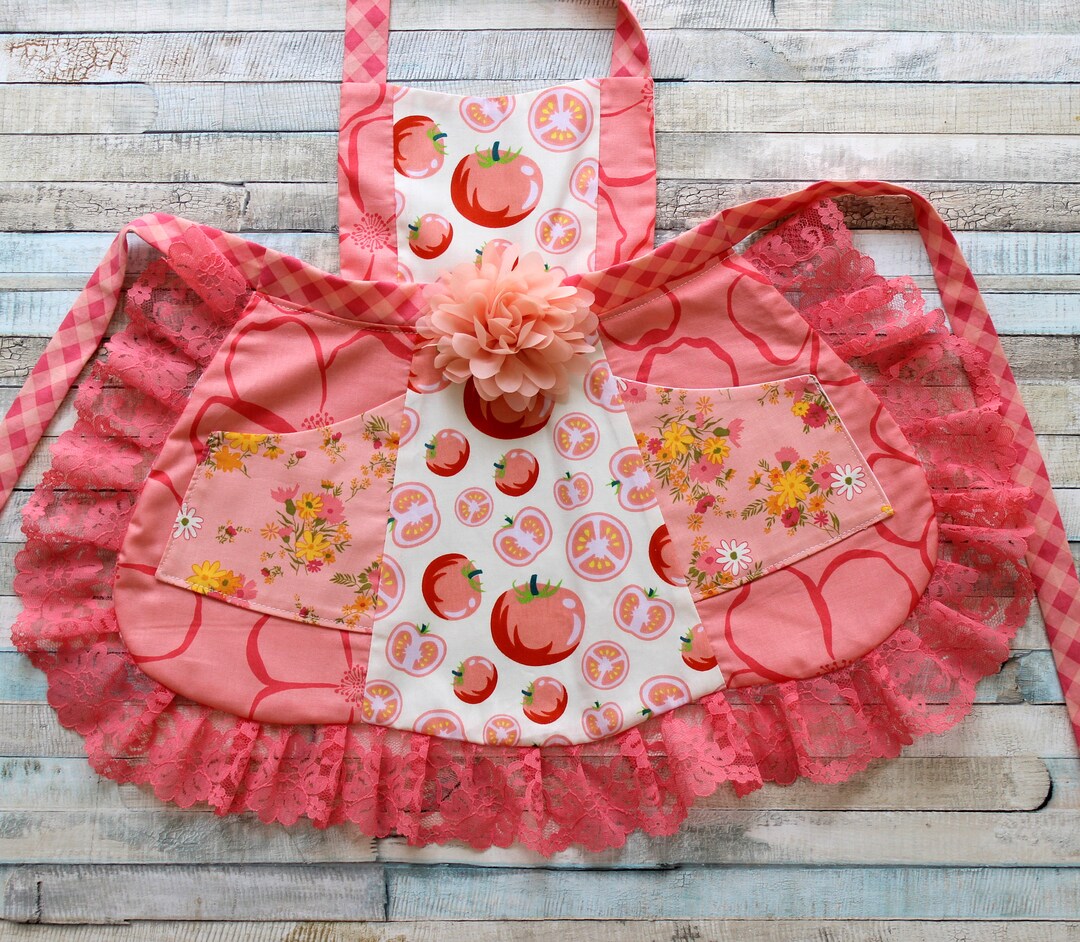 Floral Apron, Apron, Toddler Apron, Girls Apron - Etsy
