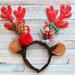 Reindeer Headband Christmas Reindeer Ears Parade Headband - Etsy