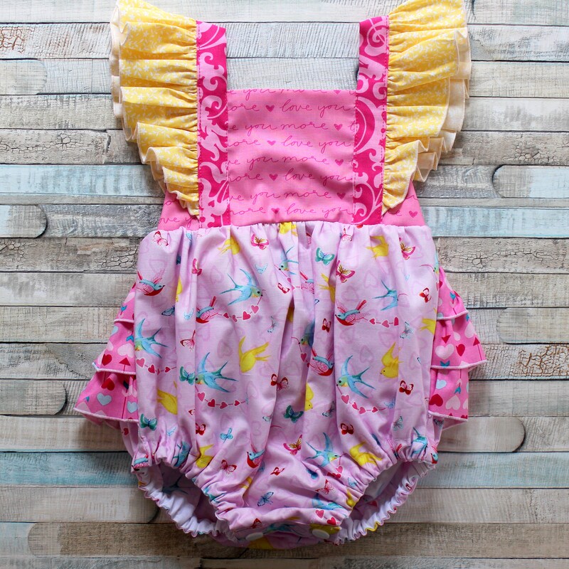 Ruffle Romper - Etsy