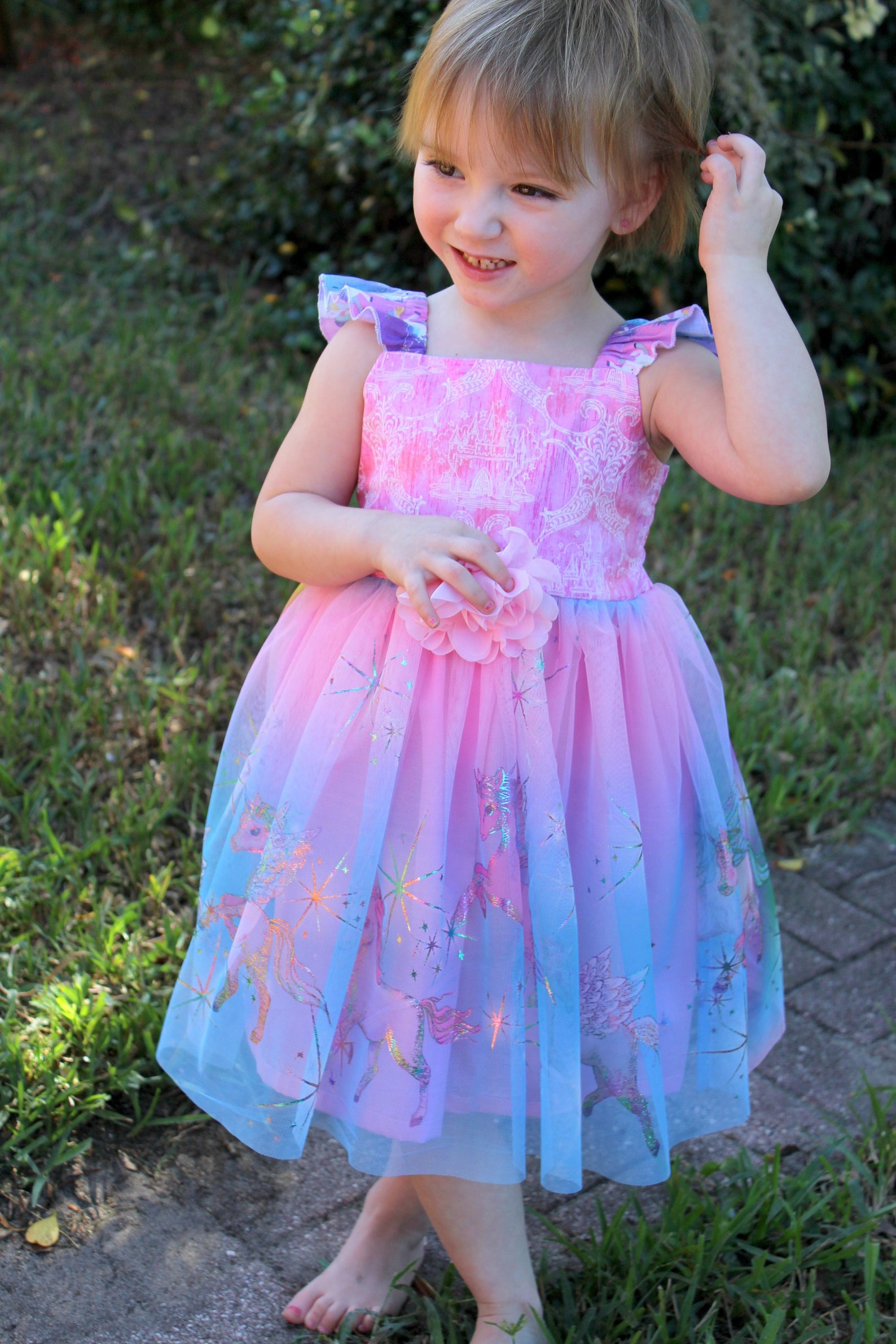 Unicorn Dress Unicorn Party Dress Girls Dress Baby Dress - Etsy