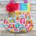 Girls Rainbow Purse, Rainbow Purse, Watercolor Purse, Toddler Rainbow ...