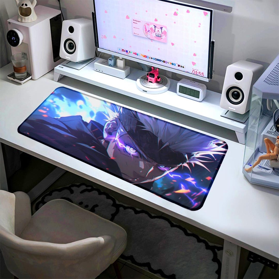 Gojo Desk Mat: Jujutsu Kaisen Anime Gaming Office Decor - Etsy