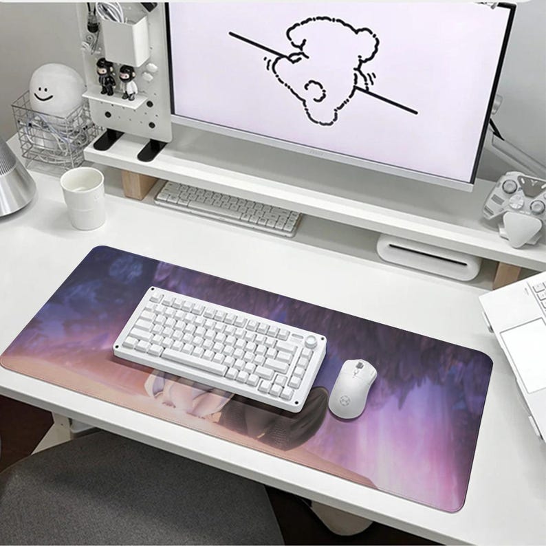 How to Train Your Dragon Toothless & Light Fury Mouse Pad Plus Size ...