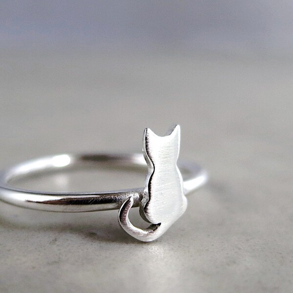 Cat Ring - Etsy