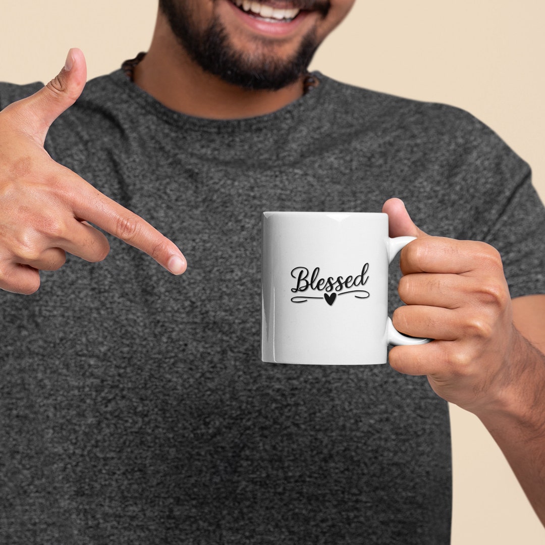 Blessed Mug Inspirational and Elegant Gift for Any Occasion, Gift for ...