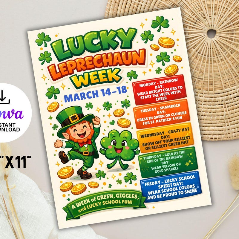 St Patricks Spirit Week - Etsy