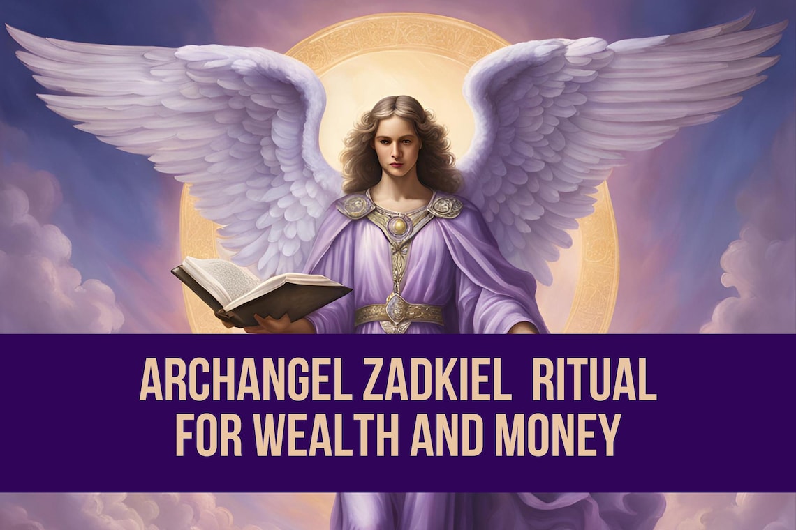 Archangel Zadkiel Powerful Money Ritual - Etsy