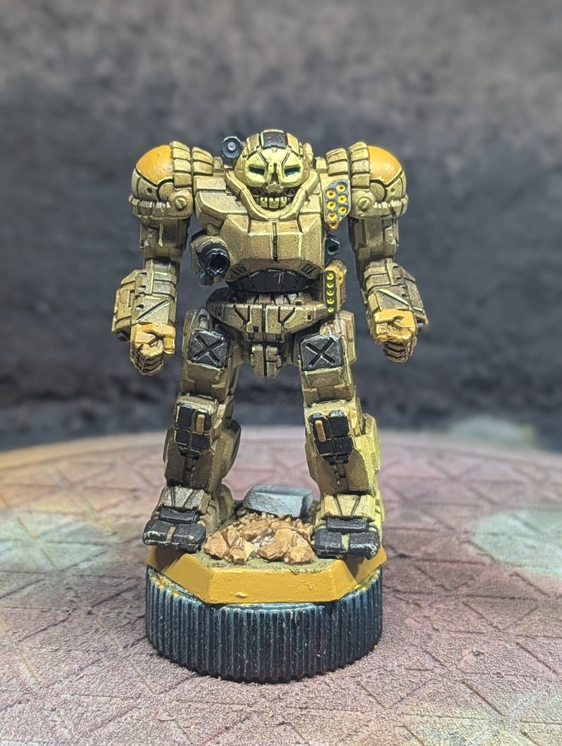 Custom Painted Single Battlemech - Etsy