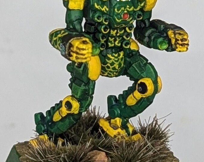 Battletech Clan Salvage Box - Jade Falcon - Piranha - Hand Painted - Etsy