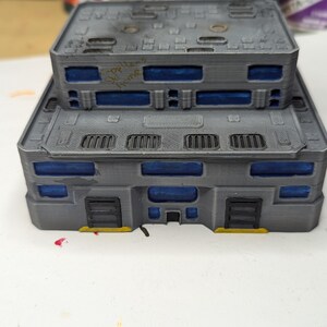 6MM Scale Mecha Combat Buildings - Painted - Etsy