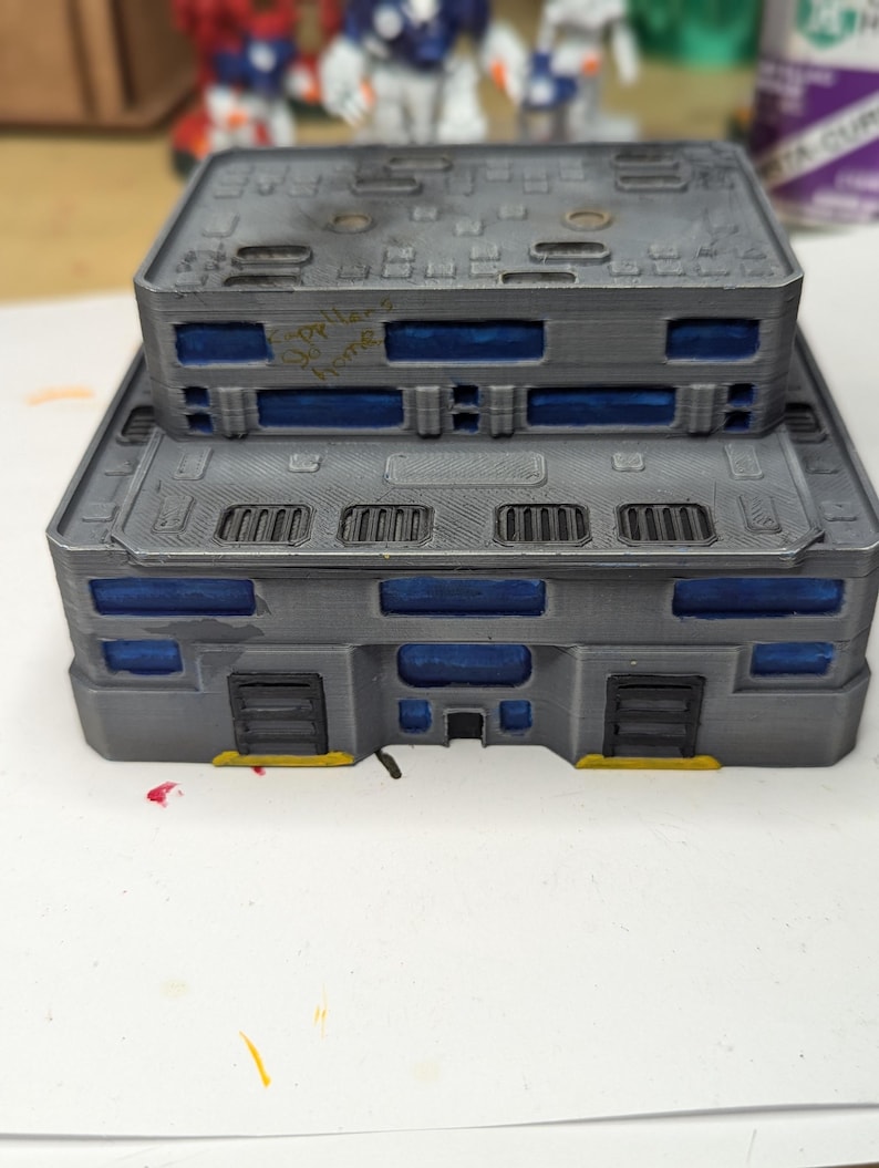 Battletech Buildings Painted - Etsy