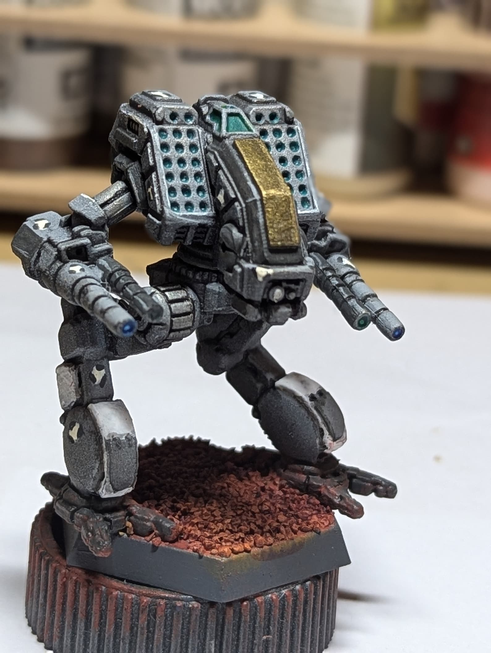 Custom Painted Single Battlemech - Etsy