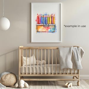 Crayon Box Clipart, School Supplies, Back to School Png, Crayon Clipart ...