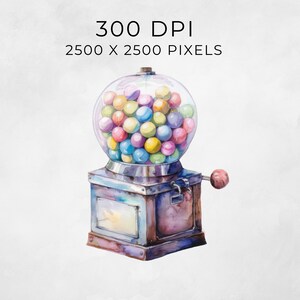 Watercolor Pastel Candy, Lollipop Clipart, Dessert Clipart, Sweets ...