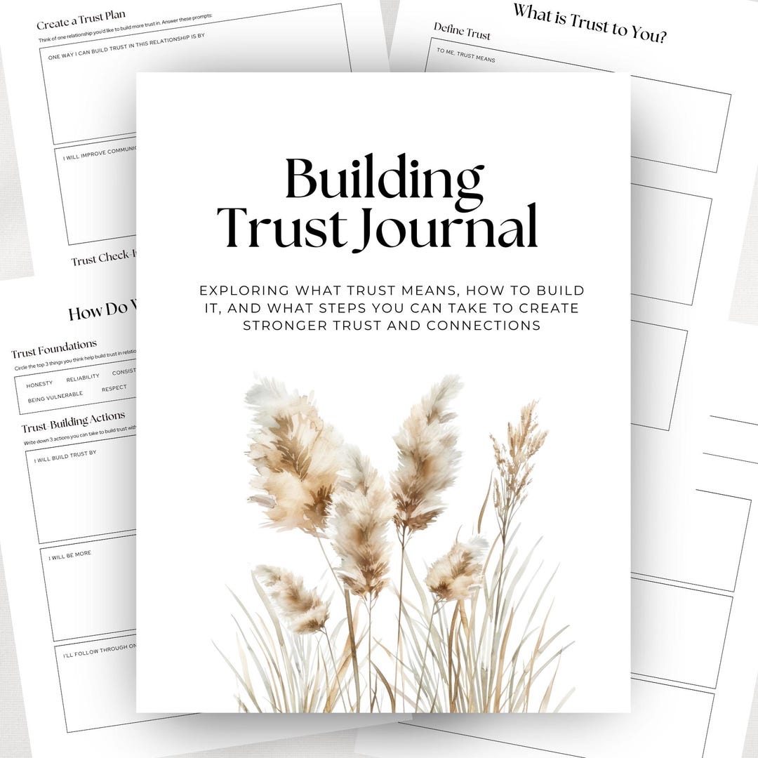 Building Trust Worksheets, Conflict Resolution, Couples Counseling ...