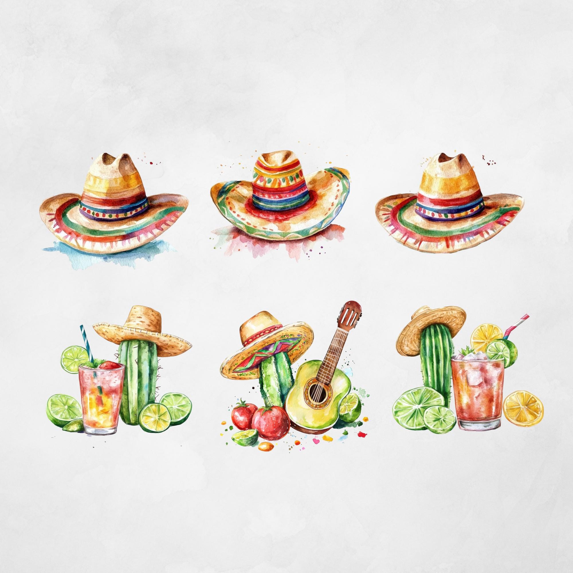 Mexican Food Clipart, Fiesta Clipart, Mexican Dishes Png, Cinco De Mayo ...