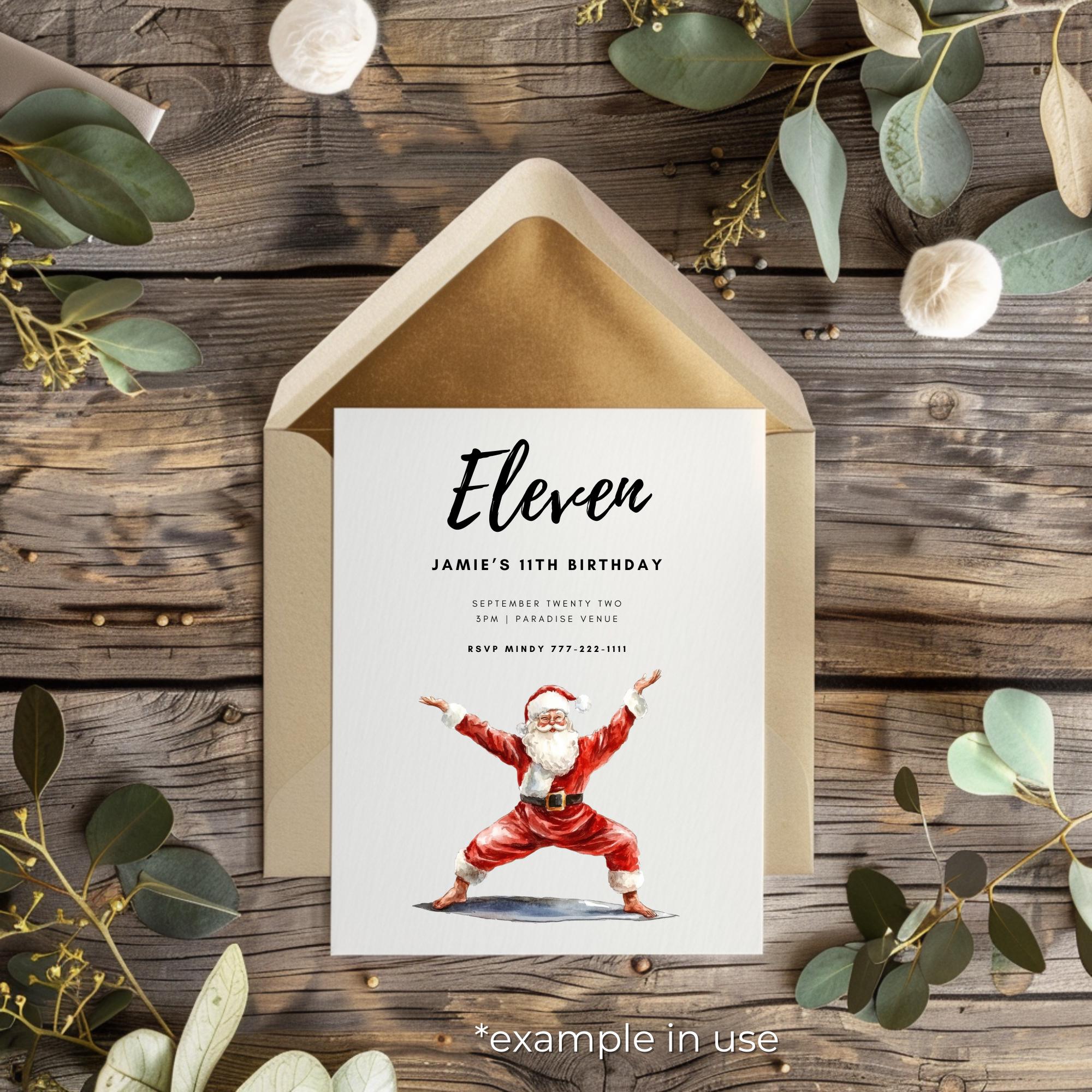 Christmas Yoga Santa Clipart Santa Yoga Pose Christmas Yoga Png ...