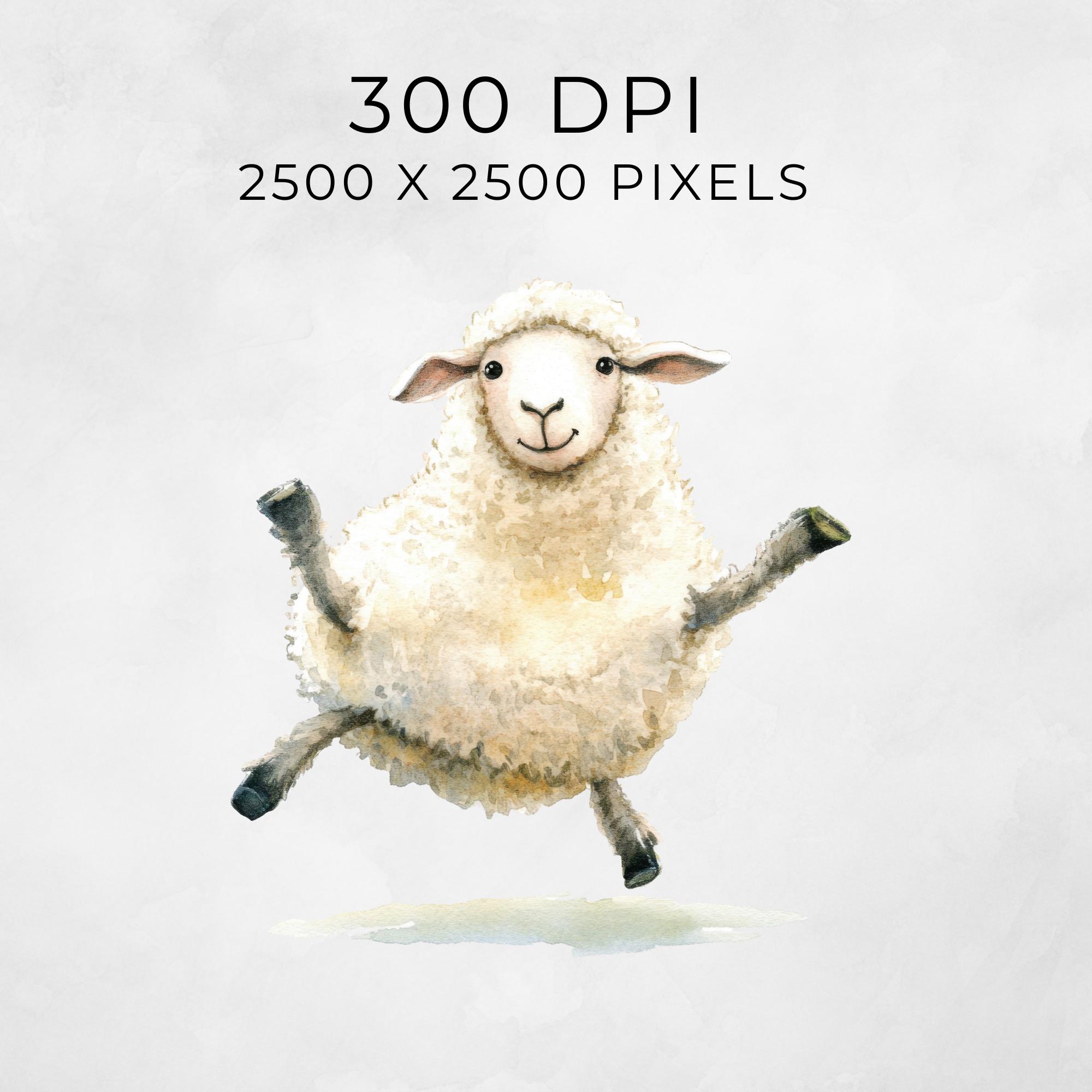 Quirky Sheep Clipart, Funny Farm Animals, Whimsical Animal Png, Funny ...