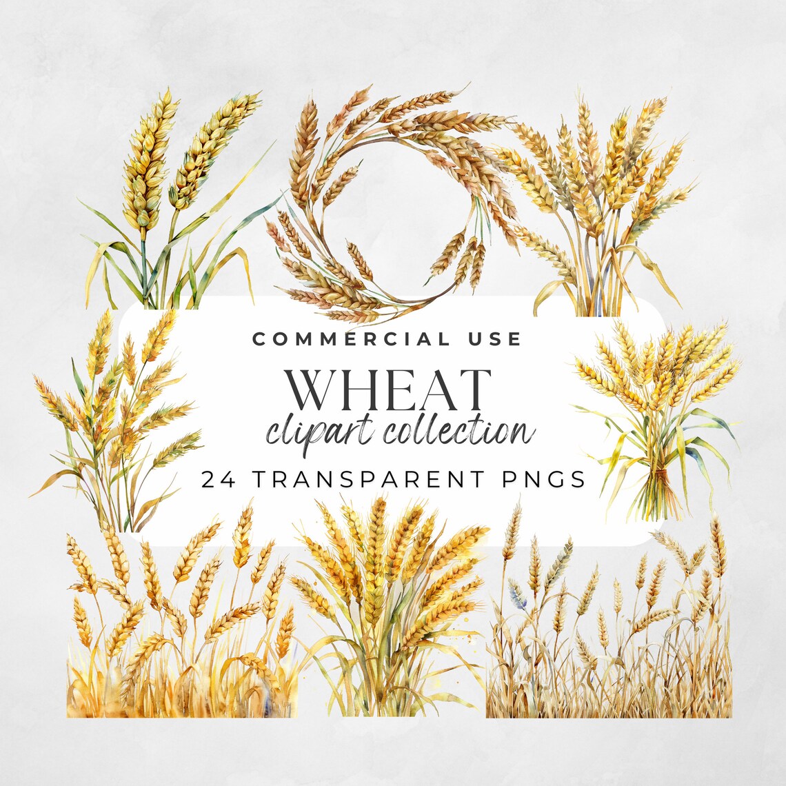Wheat Field Png, Wheat Field Clipart, Watercolor Wheat, Wheat Graphics ...
