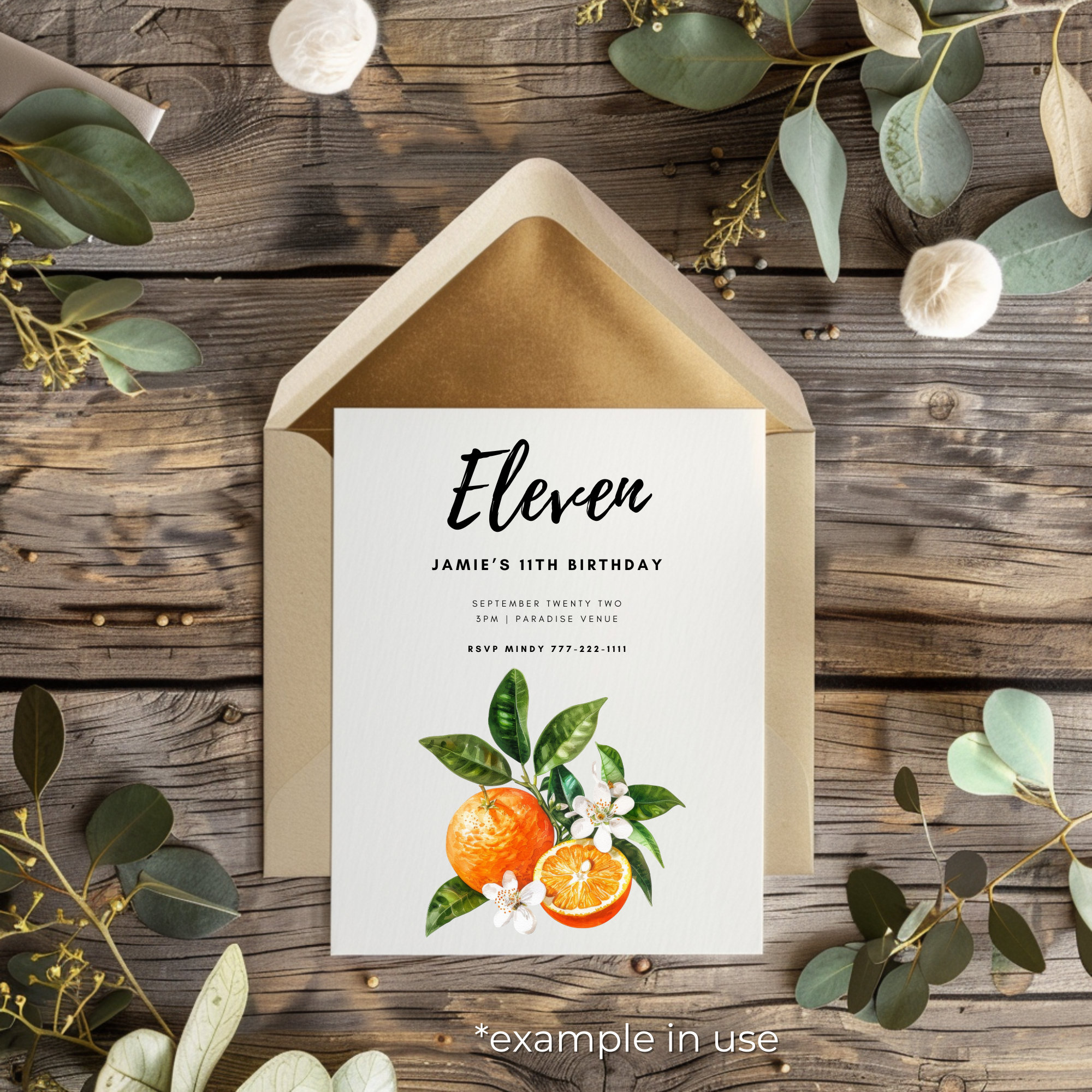 Watercolor Orange Orange Clipart Orange Wreath Watercolor Citrus Little ...