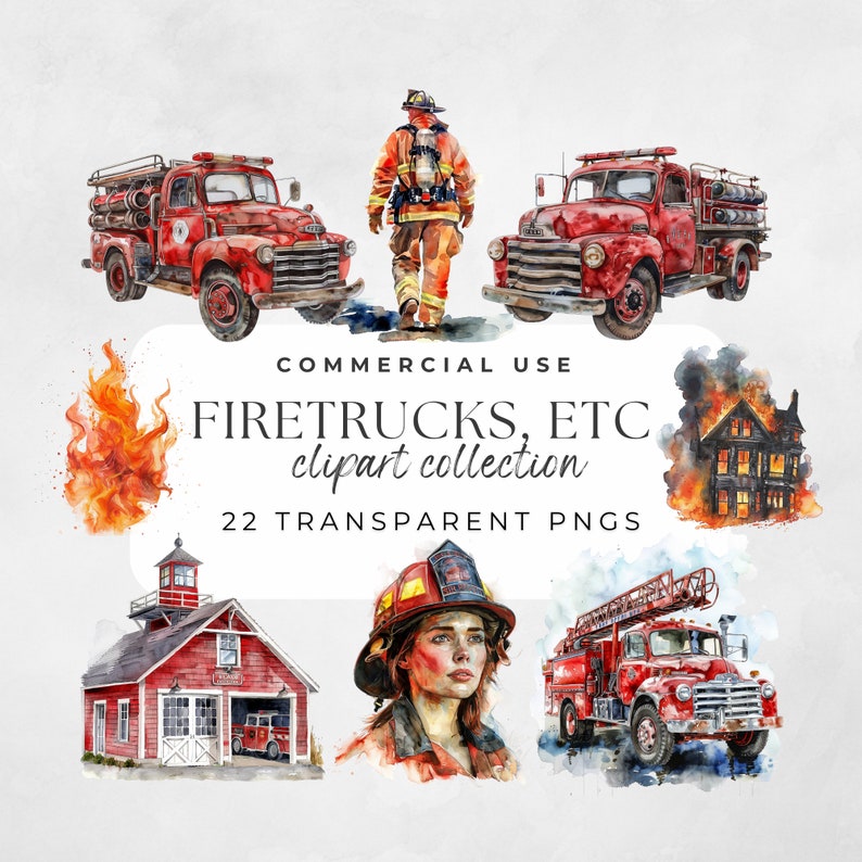 Fire Truck Clipart Firefighter Clipart Fire Truck Png Fire Station ...