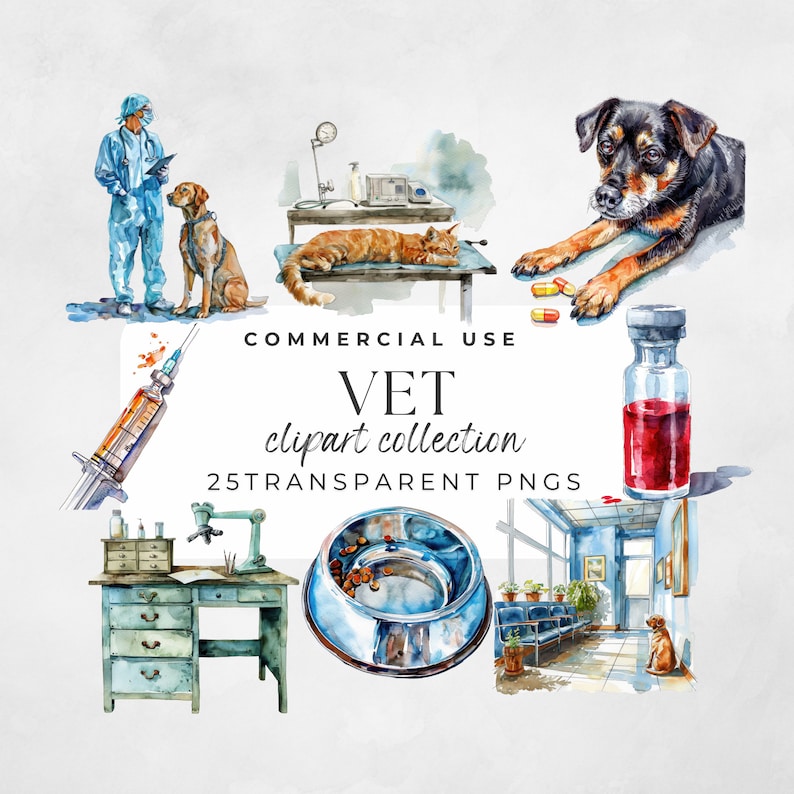 Veterinary Clipart, Veterinarian Clipart, Animal Hospital, Pet Clipart ...