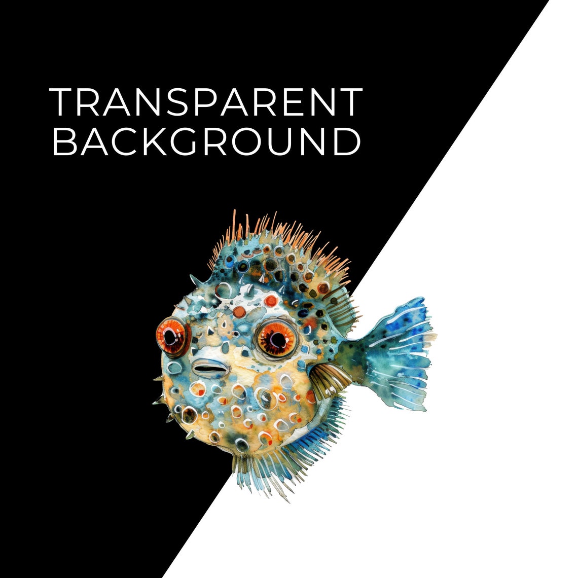 Puffer Fish Clipart, Puffer Fish Svg, Pufferfish Clipart, Puffer Fish ...