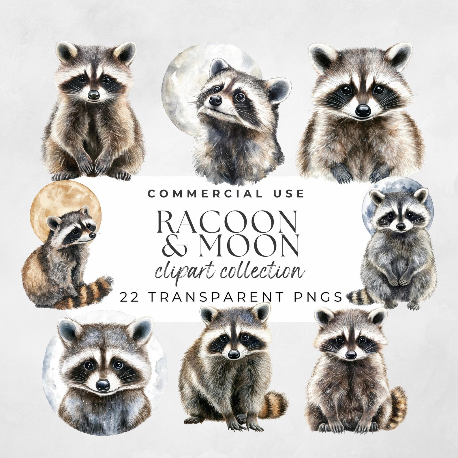 Funny Raccoon Png, Howling at the Moon, Racoons Howling, Moon Child Png ...