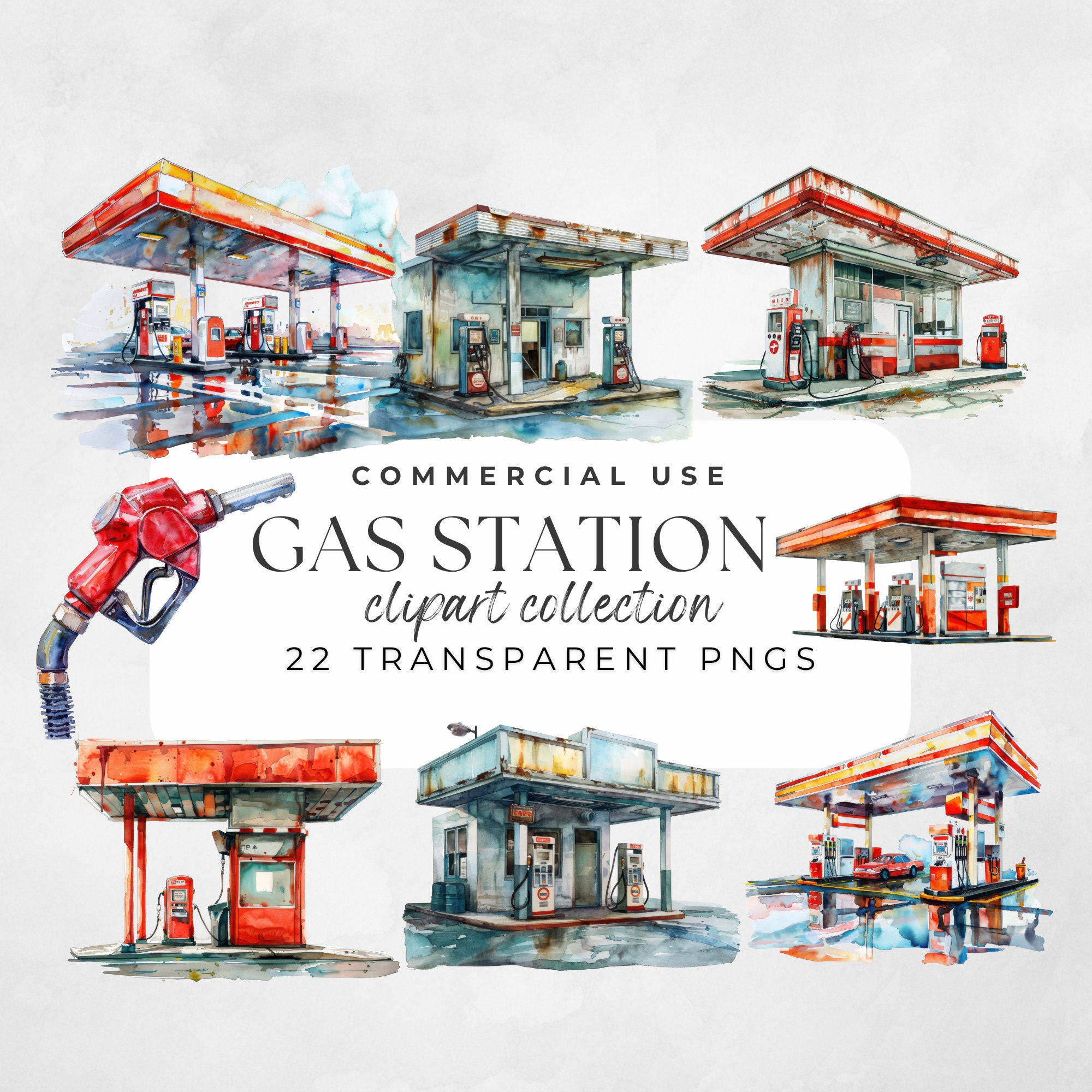 Gas Station Clipart, Gas Pump Clipart, Gas Pump Png, Gas Nozzle Svg ...