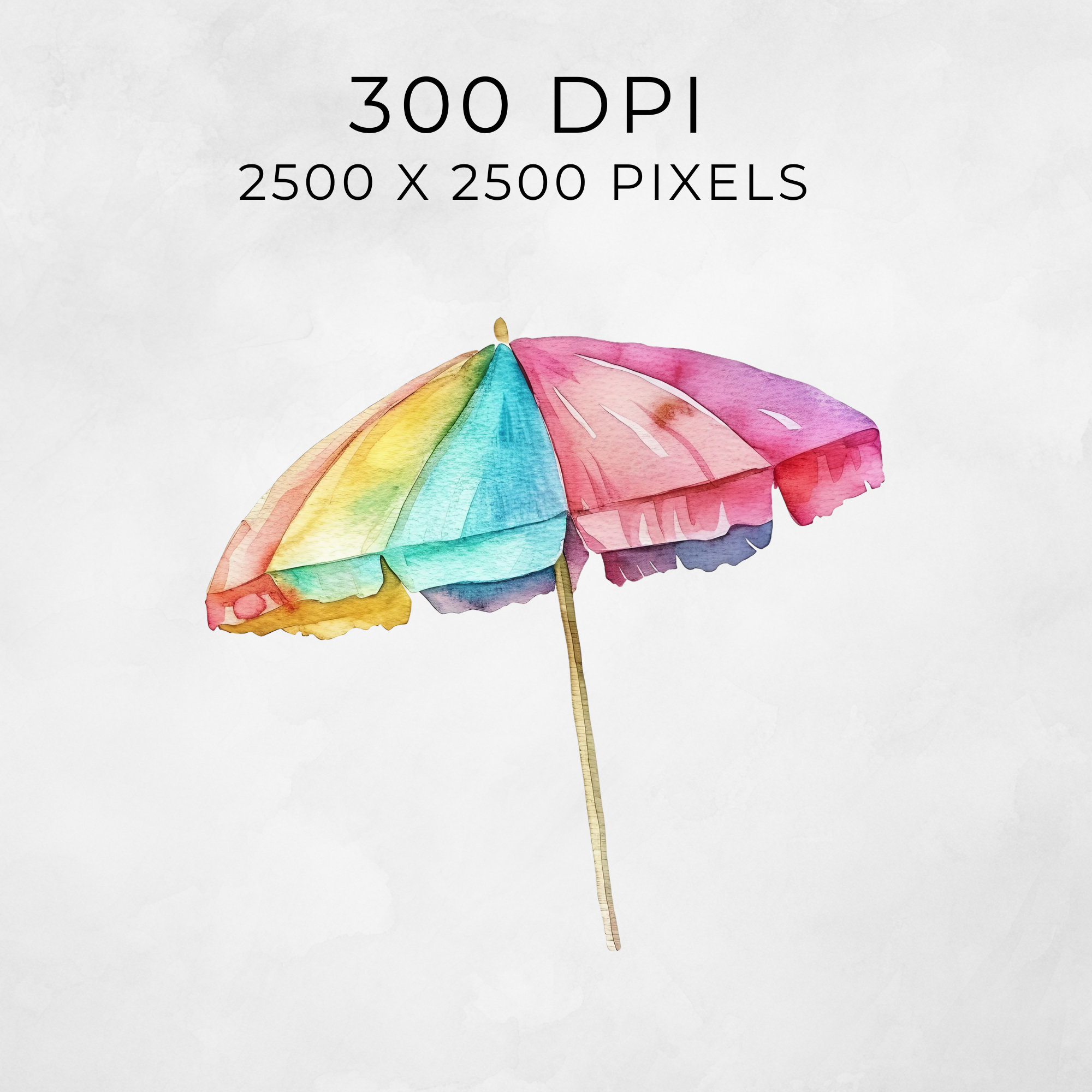 Pastel Summer Clipart, Watercolour Clipart, Ice Cream Clipart, Flip ...