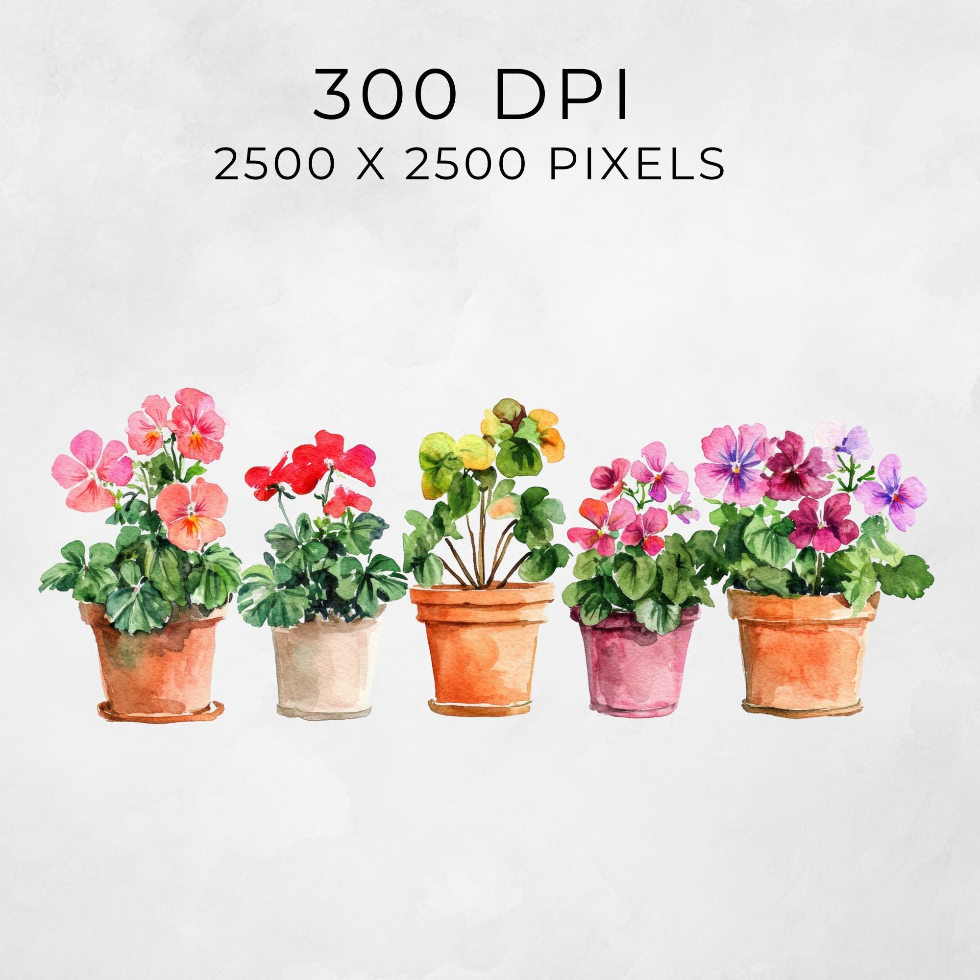 Row Flowers Clipart Flower Images Whimsical Bouquet of Flowers Row of ...