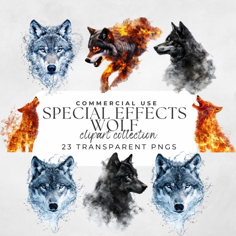 Wolf Clipart, Howling Wolf, Watercolor Wolf, Galaxy Wolf, Wolf Mandala ...