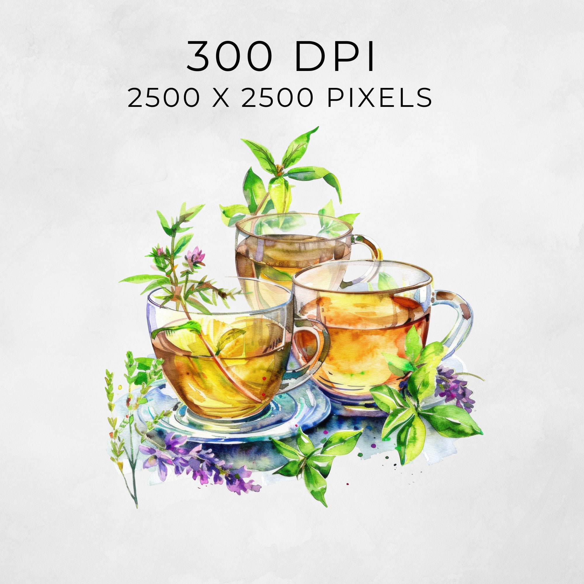 Apothecary Clipart, Tea Time Clipart, Tea Party Clipart, Herbs Clipart ...