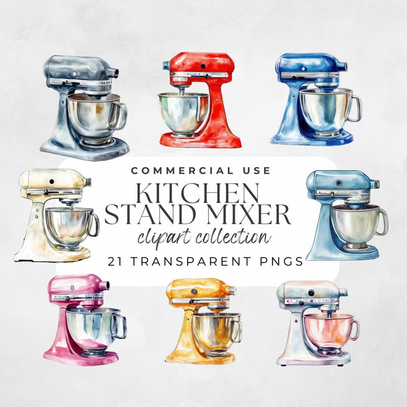 Stand Mixer Clipart - Etsy