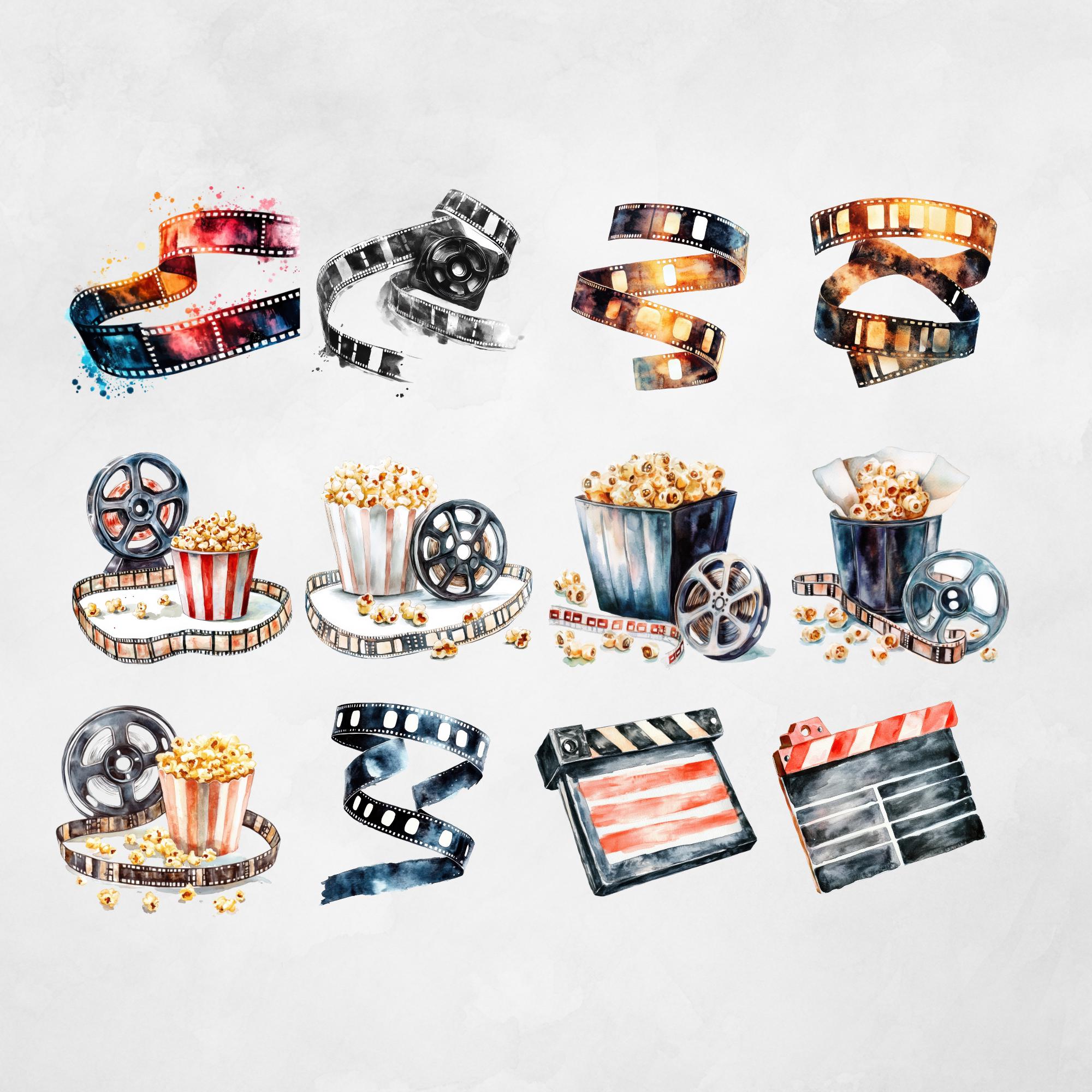 Film Strip Clipart Filmstrip Clipart Negative Film Strip Picture Frame ...