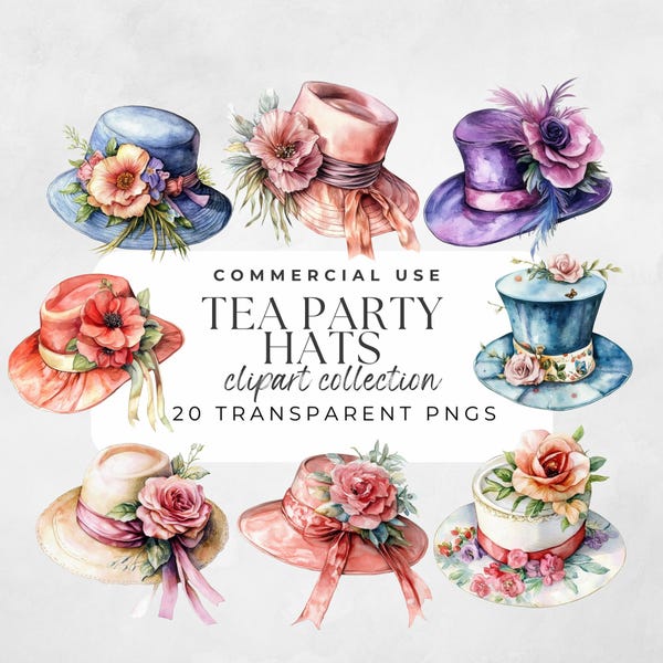 Tea Party Hats - Etsy