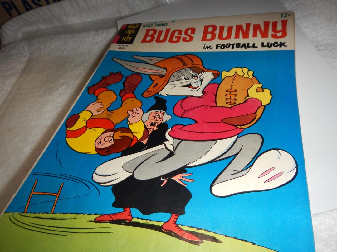 Dell Comics BUGS BUNNY in Football Luck 1953 Golden Age - Etsy