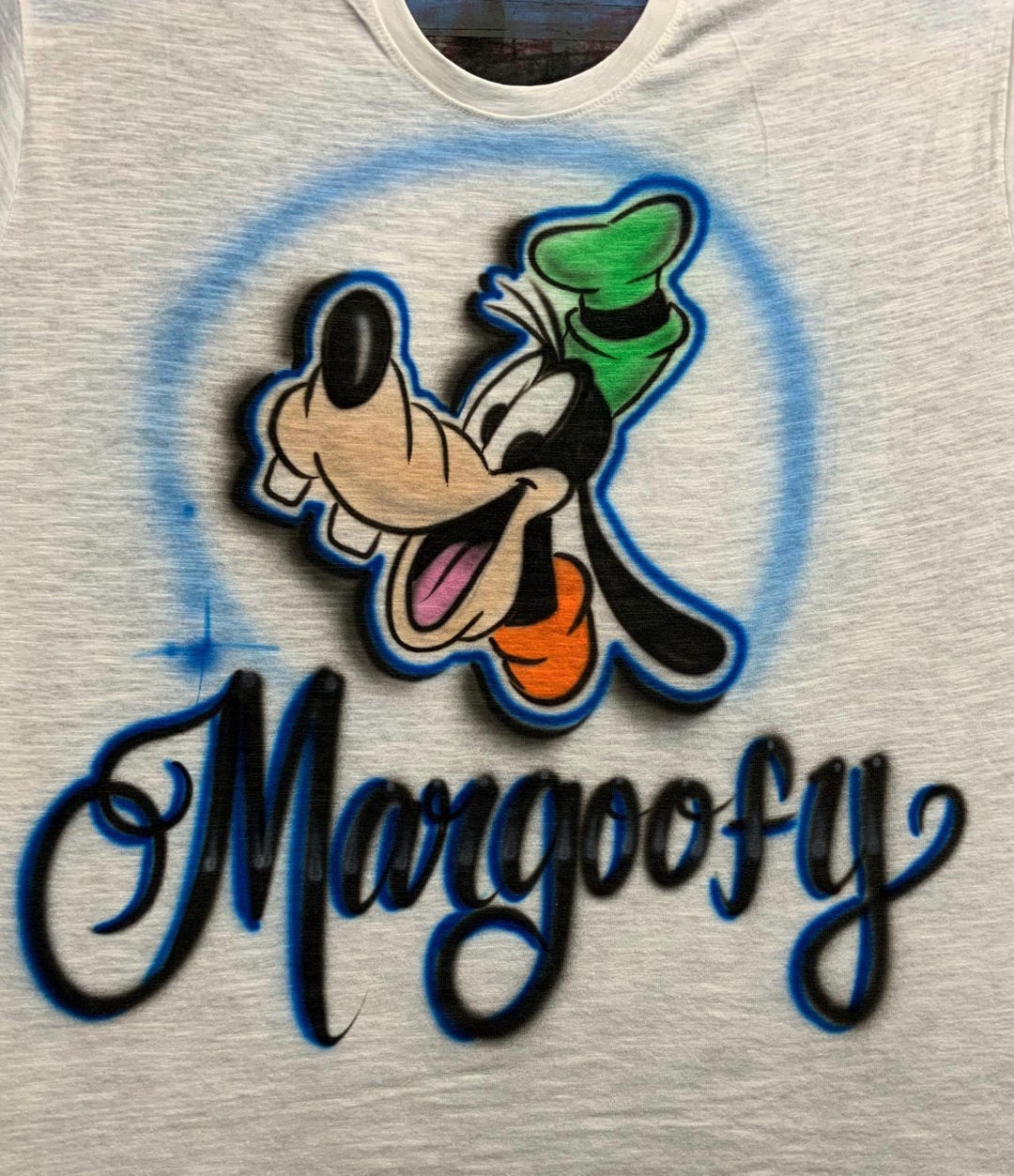 Custom Airbrush Goofy Name Design - Etsy