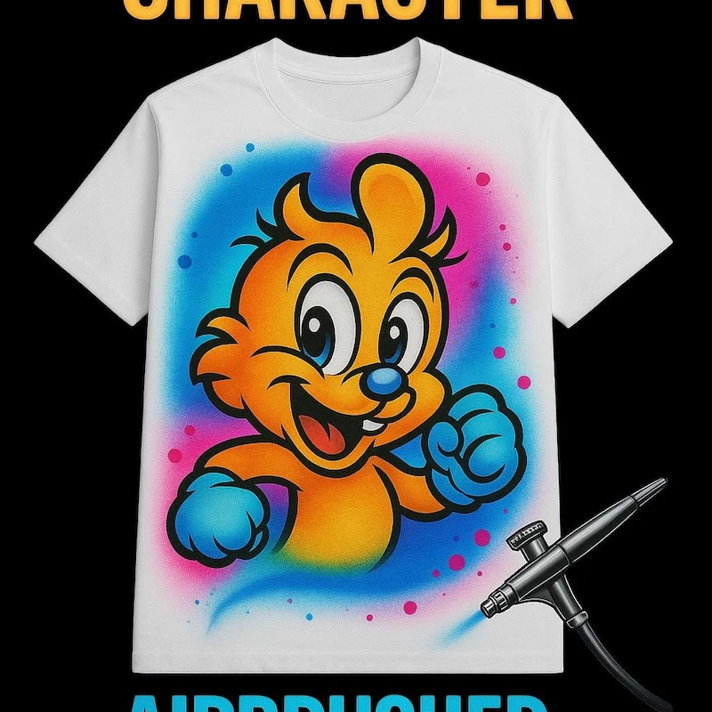Airbrush Character - Etsy