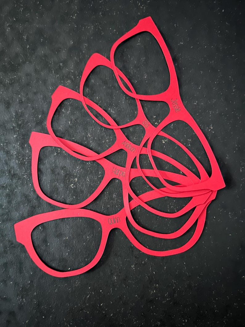 Plantillas recortables para probarse gafas – Monturas de acetato ...