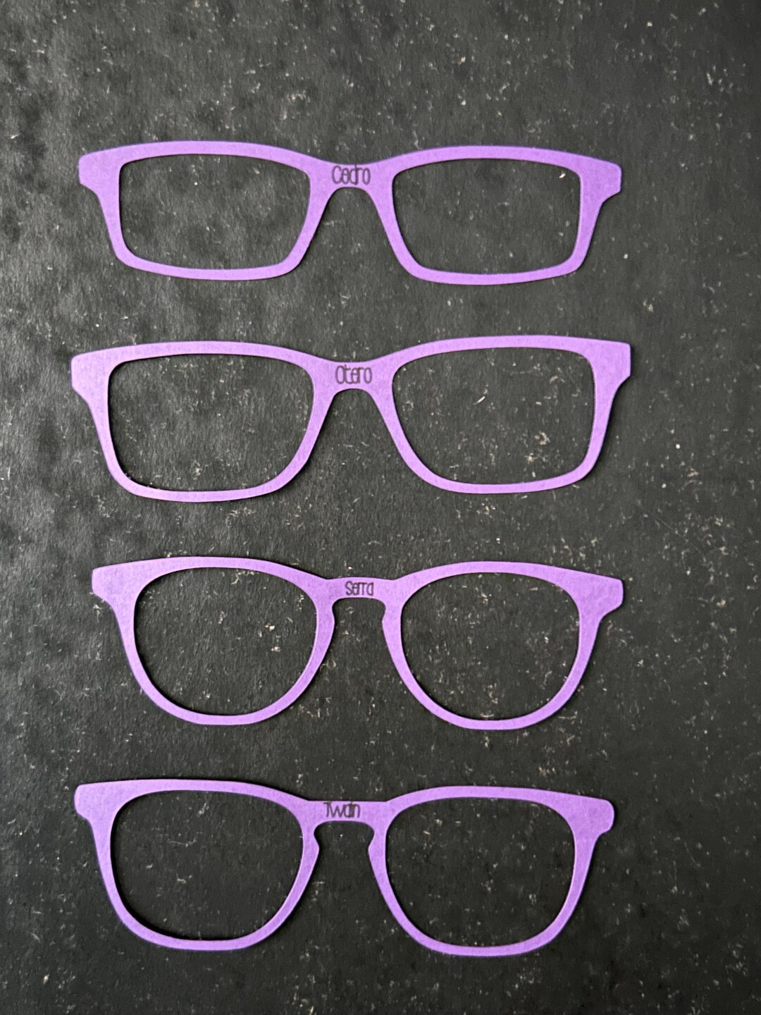 Petite Picks – Small Frame Try-on Set - Otero, Serra, Cedro, Twain - Etsy