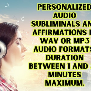Subliminal Affirmations Audio, Positive Mindset Program, Self ...