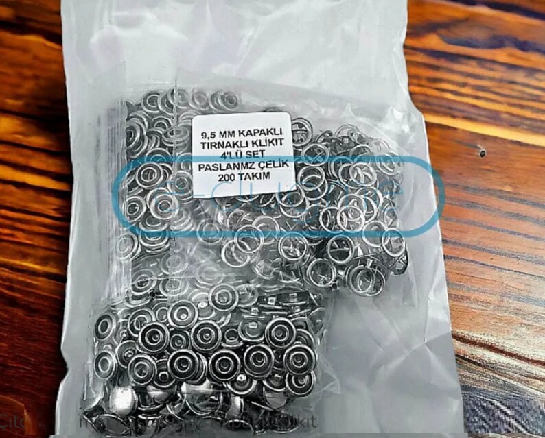 Baby Snaps 9.5 Mm Stainless Covered Click Snaps 200 Pieces - Etsy