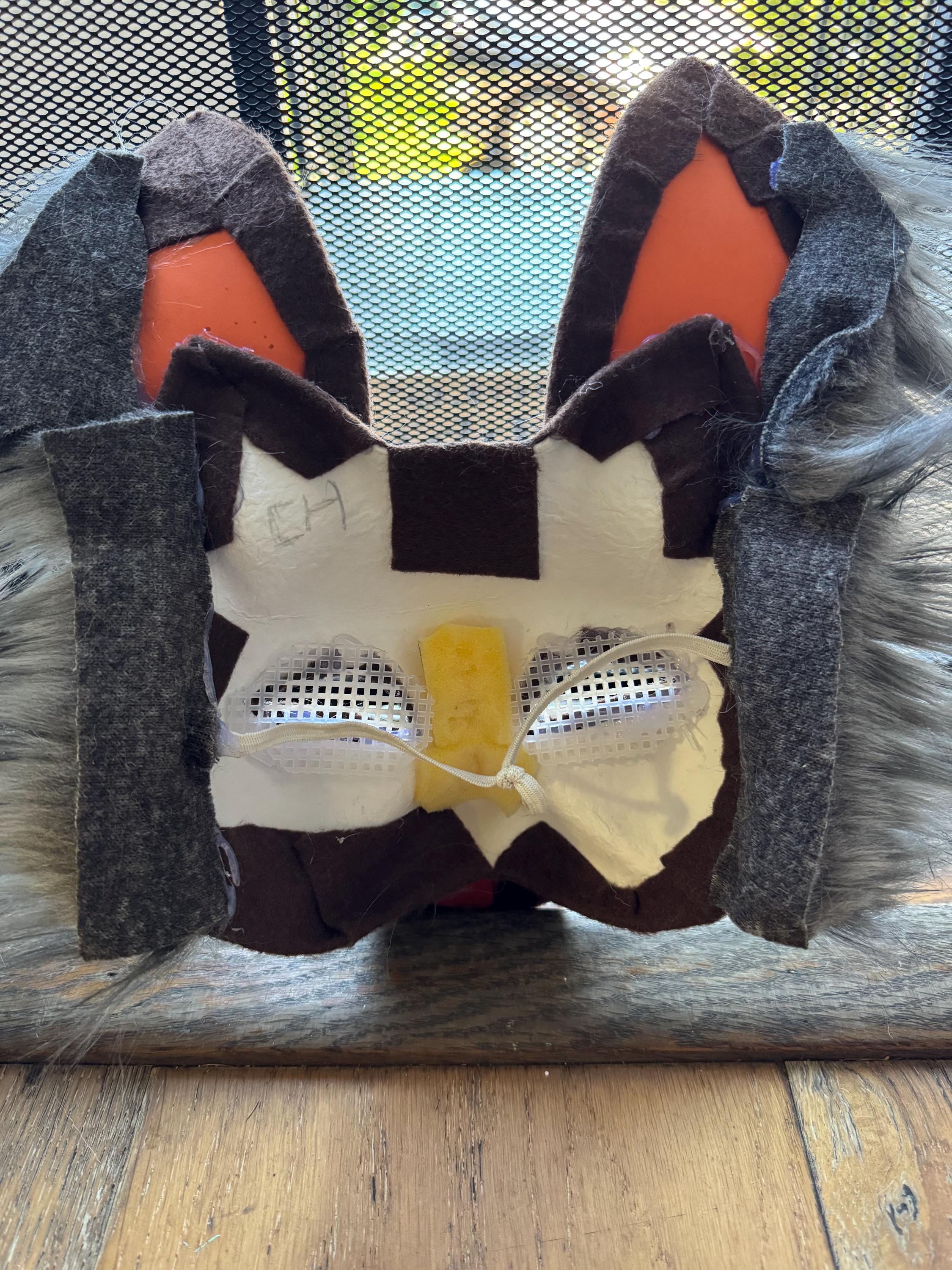 Theiran Coyote Handmade Mask - Etsy