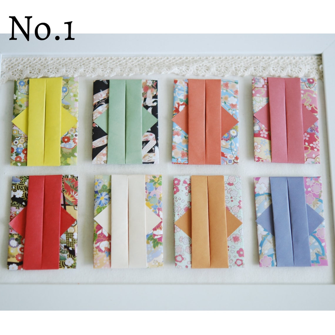 Origami Mini Gift Wrapping Pouch/origami Wrapping/origami Mini Envelope ...